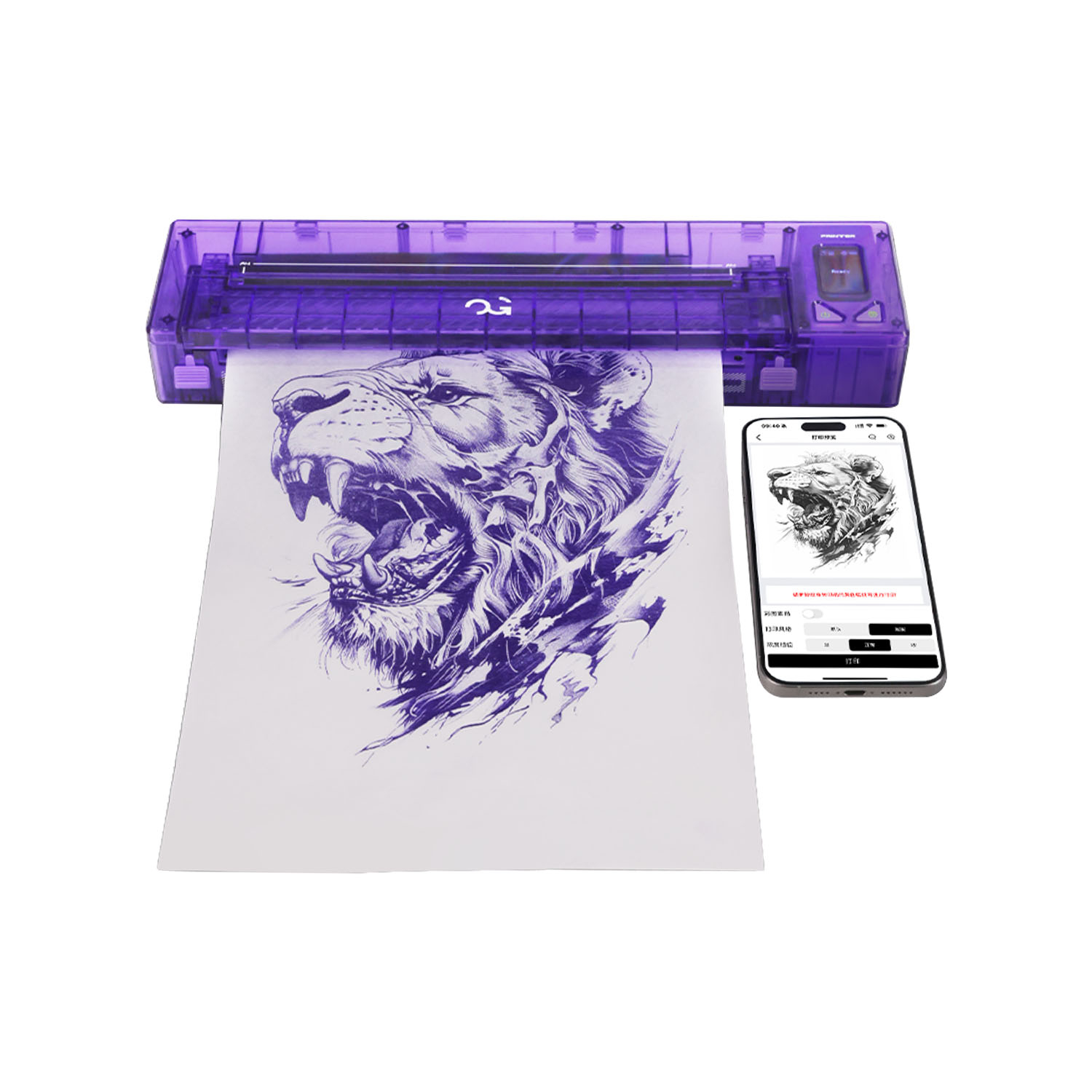 OG FURY Wireless Stencil Printer – skinlabs.no